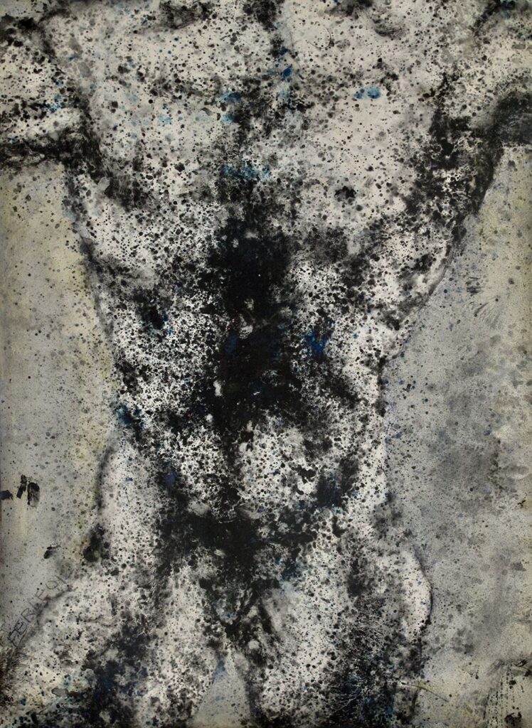 Corps/Abstrait | Contemporary painting by Ferle for Sale at Artistics