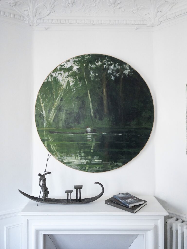 Afternoon on the Amazon river | Contemporary painting by Calo Carratalá ...