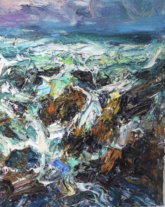 Winter Sea by Jonathan Shearer - Contemporary painting | Artistics