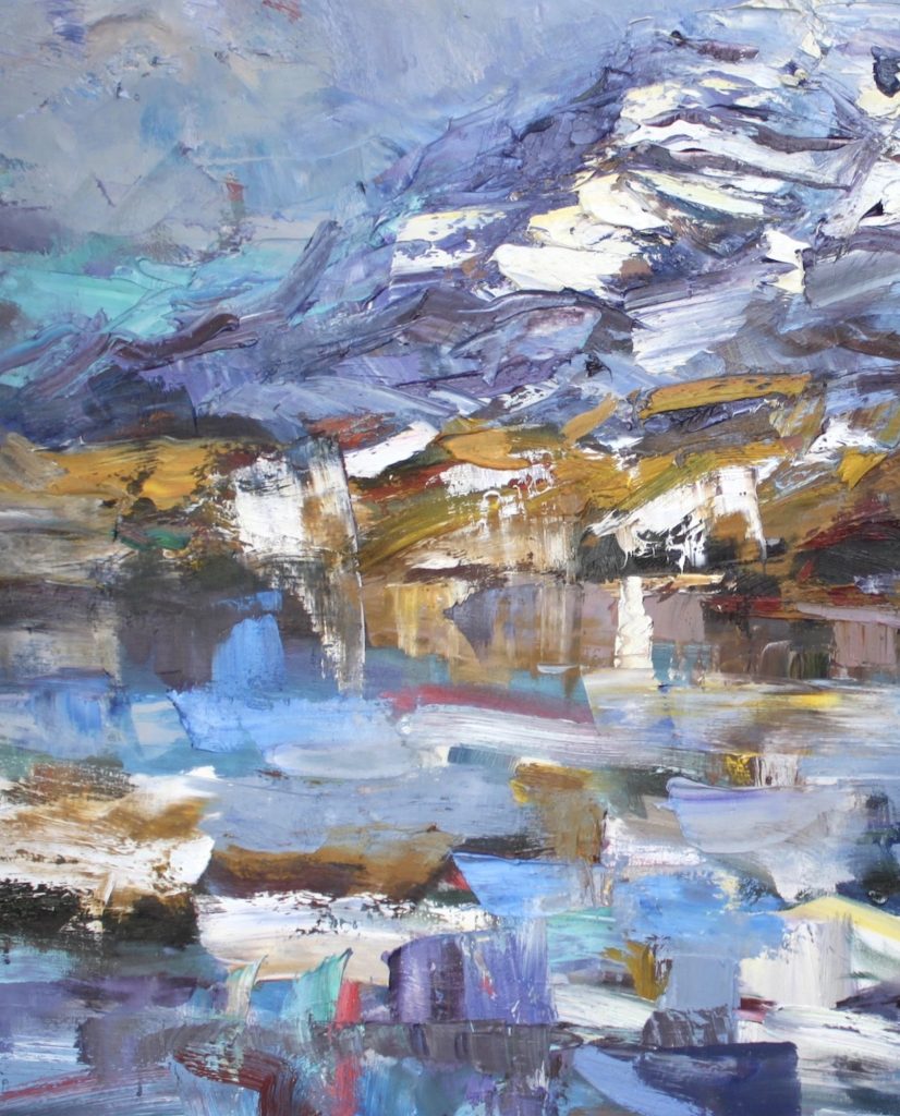 Winter Reflection, Loch Clair by Jonathan Shearer - Contemporary ...
